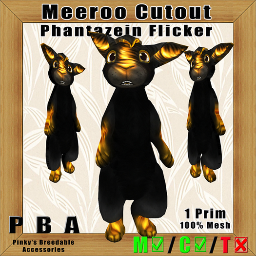 Second Life Marketplace - Meeroo Cutout Phantazein Flicker